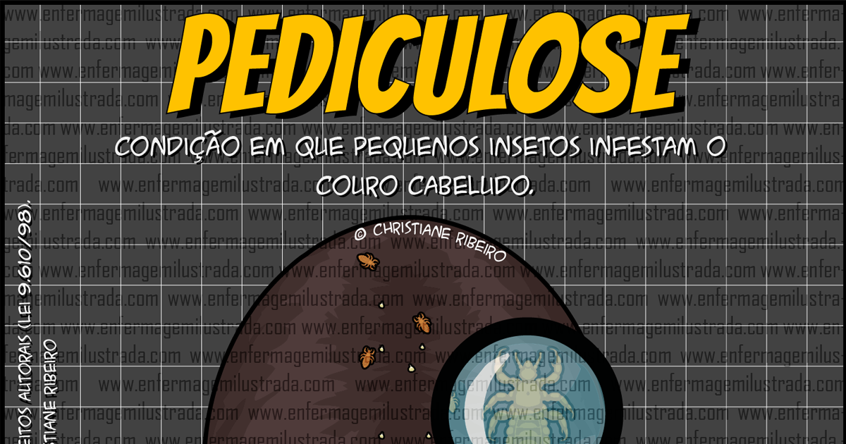 Pediculose e os Cuidados de Enfermagem - Enfermagem Ilustrada