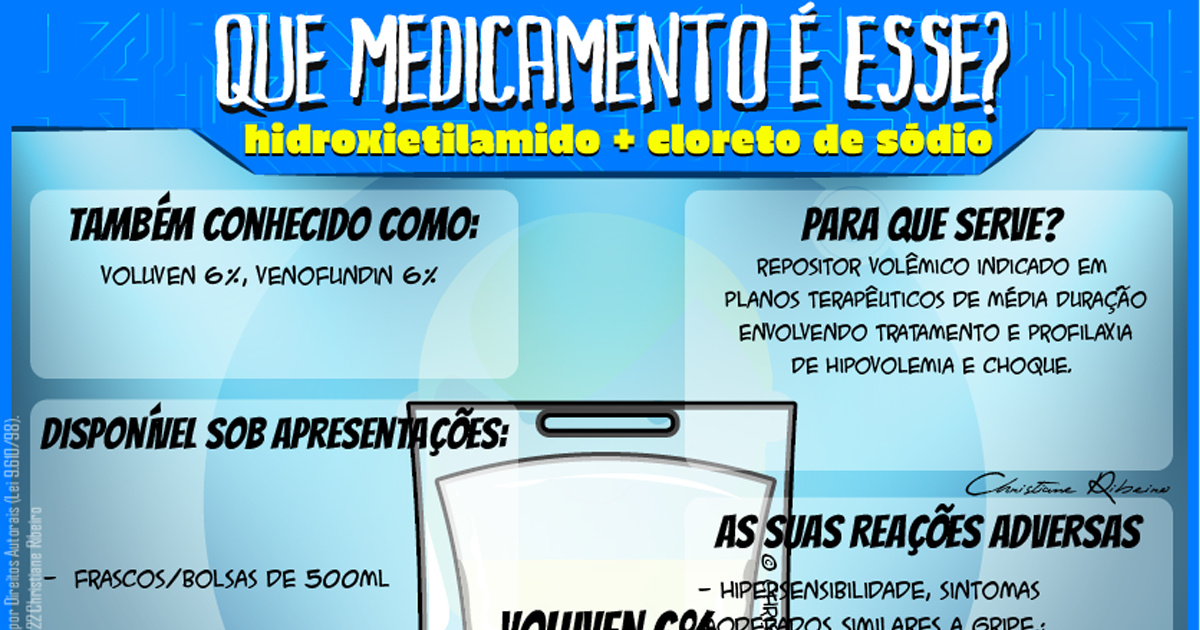 Que Medicamento é Esse?: Voluven - Enfermagem Ilustrada