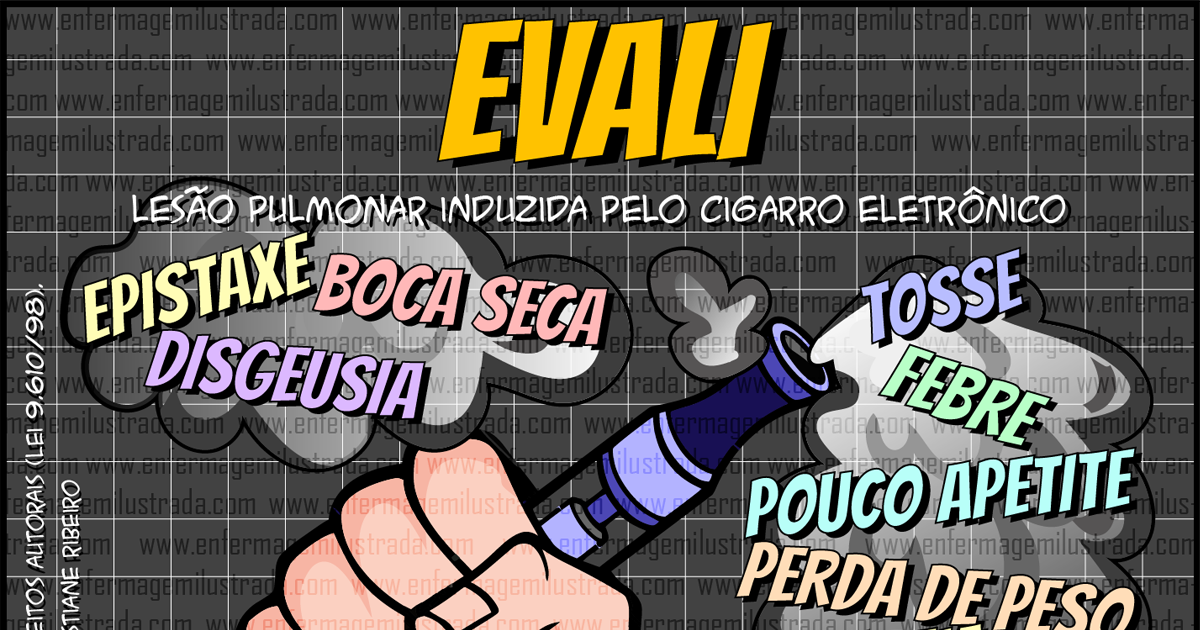 EVALI: A Nova Doença Pulmonar - Enfermagem Ilustrada