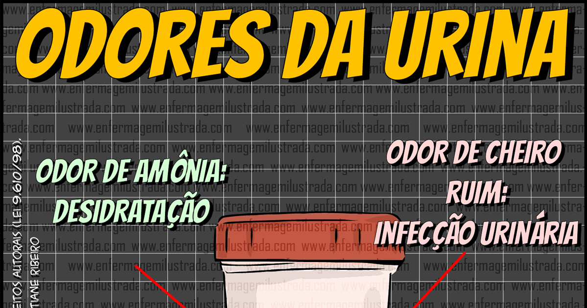 Odores da Urina: As Causas - Enfermagem Ilustrada