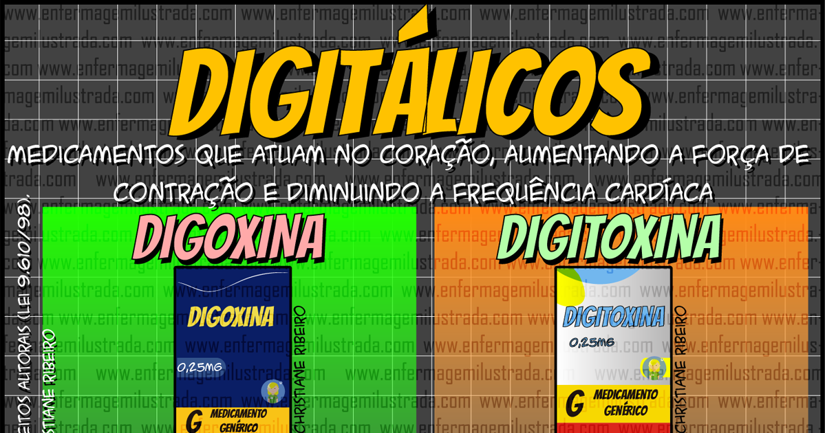 Medicamentos Digitálicos - Enfermagem Ilustrada